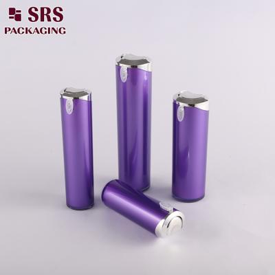 China L031 gradient color cosmetic bottle 40ml 60ml 80ml 120ml lotion bottle for sale