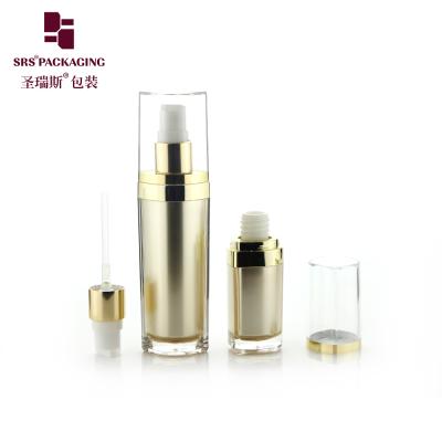 China Shengruisi packaging L103-30ml 50ml acrylic lotion bottle for sale