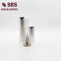 China black special shape 15ml 30ml 50ml acrylic lotion round bottle for sale