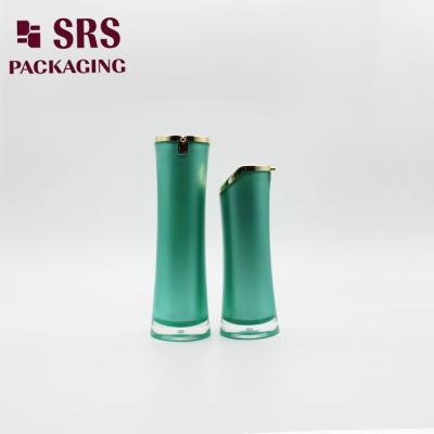 China L092 15ml 30ml 50ml cosmetic bottle with lotion pump for sale