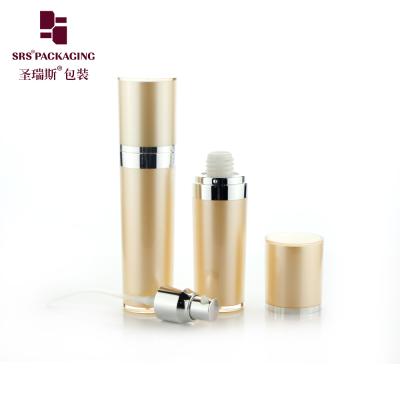 China L030 SRS best selling products empty 30ml 50ml 80ml 120ml Cone Shape acrylic lotion container for sale