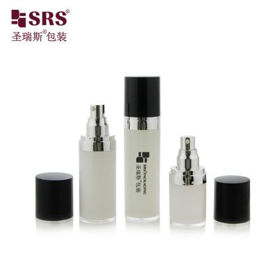 China L021 SRS China acrylic empty cosmetic containers manufacturer,plastic packaging for lotion for sale