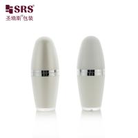China SRS China plastic bottle manufacturers white acrylic refilling lotion container for serum for sale