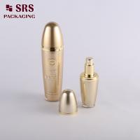 China SRS China plastic bottle manufacturers white acrylic refilling lotion container for serum for sale