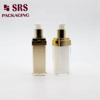 China L050 SRS China manufacturer Luxury Acrylic empty Square Cream Spray Pump Bottle For face Cream for sale