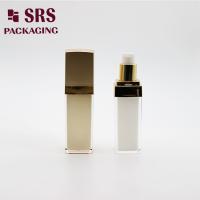China L050 SRS China manufacturer Luxury Acrylic empty Square Cream Spray Pump Bottle For face Cream for sale