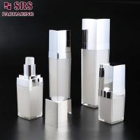 China L050 SRS China manufacturer Luxury Acrylic empty Square Cream Spray Pump Bottle For face Cream for sale