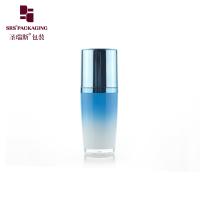 China SRS Wholesale used for serum empty cosmetic acrylic colorful transparent cap lotion bottle for sale