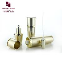 China L036 SRS Manufacturers wholesale 15ml 30ml 50ml 80ml 120ml golden luxury empty cosmetic acrylic for sale