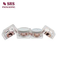 China J054 good quality and price J054 10ml 15ml 30ml 50ml plastic jar transparent for sale