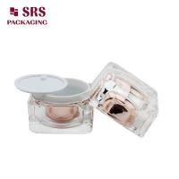 China J054 good quality and price J054 10ml 15ml 30ml 50ml plastic jar transparent for sale