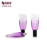 China GB3-10ML Tube Shape Thick Bottom Glass Roll On Bottle For Essential Oil Fragrance Roller Ball Packaging for sale