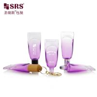 China GB3-10ML Tube Shape Thick Bottom Glass Roll On Bottle For Essential Oil Fragrance Roller Ball Packaging for sale
