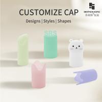 China New Arrival Customized Mold PP Cap Unique Shape With Logo Pad Printing Luxury Cute Caps for sale