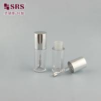 China G1185 Skincare Empty Clear Plastic Round Makeup Cute Lipgloss Tube Cosmetic Packaging for sale