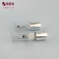 China G1185 Skincare Empty Clear Plastic Round Makeup Cute Lipgloss Tube Cosmetic Packaging for sale
