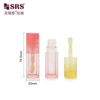 China G1184 Paint Gradient Color Customize Plastic Lipgloss Tube Packaging Skincare Serum Bottle for sale