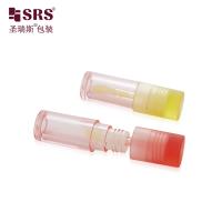 China G1184 Paint Gradient Color Customize Plastic Lipgloss Tube Packaging Skincare Serum Bottle for sale