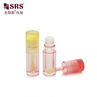 China G1184 Paint Gradient Color Customize Plastic Lipgloss Tube Packaging Skincare Serum Bottle for sale