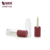 China G1139 Injection Color Screw Cap Transparent Plastic Lipgloss Tube Container Customization Cute Cylinder for sale