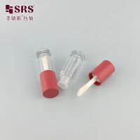 China G1139 Injection Color Screw Cap Transparent Plastic Lipgloss Tube Container Customization Cute Cylinder for sale