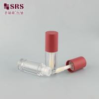 China G1139 Injection Color Screw Cap Transparent Plastic Lipgloss Tube Container Customization Cute Cylinder for sale