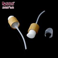 China N24 Bamboo Collar With Lotion Pump For 100ml Glass Bottle for sale