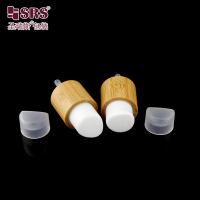 China N24 Bamboo Collar With Lotion Pump For 100ml Glass Bottle for sale