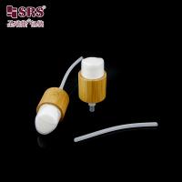 China N24 Bamboo Collar With Lotion Pump For 100ml Glass Bottle for sale