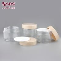 China PET008 200g 250g 300g Customized Color PET Plastic Facial Cream Jar Container Packaging Wholesale for sale