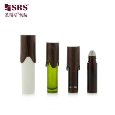 China Beauty Packaging 10ML Clear Glass Roll-On with Tailored Plastic Cap (Mold Opening Available) for sale