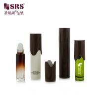 China Beauty Packaging 10ML Clear Glass Roll-On with Tailored Plastic Cap (Mold Opening Available) for sale