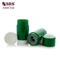China D048 Injection Custom Green Color Plastic PP PCR Deodorant Stick Container Wholesale Luxury Cosmetic Packaging for sale