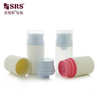 China PA608 30ml 50ml 80ml 100ml 120ml 150ml 200ml Cute Custom Color Empty Airless Bottle For Foundation for sale