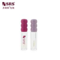 China SLR023-3ML Clear Bottle With Cute Unique Shape Cap For Lip Gloss Empty Applicator Makeup Packaging for sale