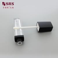 China SLS011-8ML Square Luxury Portable Empty Lip Gloss Liquid Highlight Bottle Applicator for sale