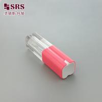 China SLS012-3ML Square Round Corner Transparent Plastic Tube Lip Gloss Packaging Wholesale Customization for sale