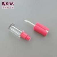 China SLS012-3ML Square Round Corner Transparent Plastic Tube Lip Gloss Packaging Wholesale Customization for sale