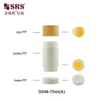 China D048 Eco-Conscious Twist Up Cosmetic Stick Containers (15-90ml) Post Consumer Recycled Bottom Loaded for Deodorants for sale