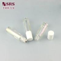 China BLPM-10ML SRS Electroplated Iridescent Glass Roll-On Bottles for Perfume Customizable Luxury Cosmetic Packaging with Stainless Steel Roller Ball for sale