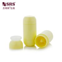 China D054 30ml Cute Empty PP Deodorant Stick Container Round Bottom Top Packaging Bottom Filling for sale