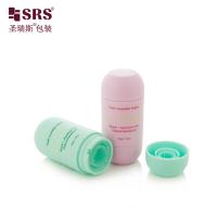 China D054 30ml Custom Pink Green Colored Injection PP PCR Recycled Material Deodorant Stick Container Packaging for sale