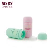 China D054 30ml Custom Pink Green Colored Injection PP PCR Recycled Material Deodorant Stick Container Packaging for sale