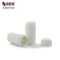 China D054 SRS 30ml Deodorant Stick Case: Custom Tinted PP PCR Recycled Deodorant Packaging (Blush & Sage Hues) for sale