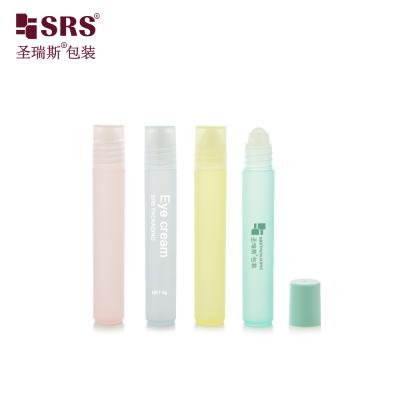 China RPP 8ml Customized Injection Matte Clear Color PP Plastic Roll On Bottle For Acne Treatment Gel for sale