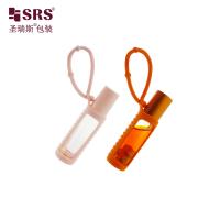 China BLPM-10ML Thick Wall Clear Glass Roll On Bottle With Silicone Cover For Perfume Oil for sale