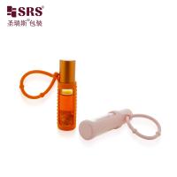 China BLPM-10ML Thick Wall Clear Glass Roll On Bottle With Silicone Cover For Perfume Oil for sale