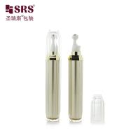China L002 15ML 20ML Double Wall Acrylic Roll On Bottle For Eye Serum Applicator Luxury Packaging for sale
