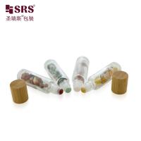 China BLPM-15ML Thick Wall High Quality Empty Glass Transparent Roller Steel Ball Bottle For Essential Oil for sale