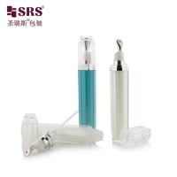 China L002 15ML 20ML Paint Blue Pearl White Luxury High Quality Eye Cream Gel Metal Applicator Packaging for sale